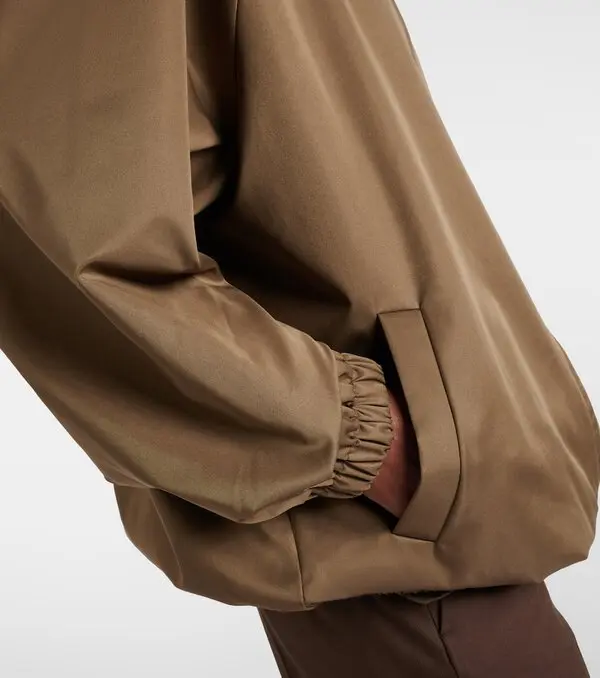 THE FRANKIE SHOP Baxter Oversized Blouson - Brown