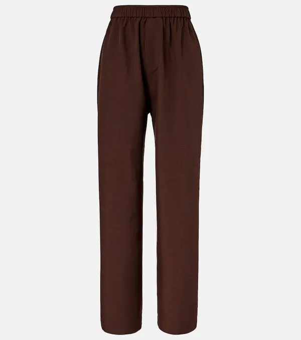 THE FRANKIE SHOP Baxter Wide-leg Trousers