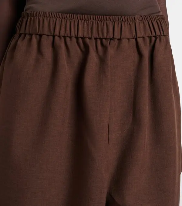 THE FRANKIE SHOP Baxter Wide-leg Trousers