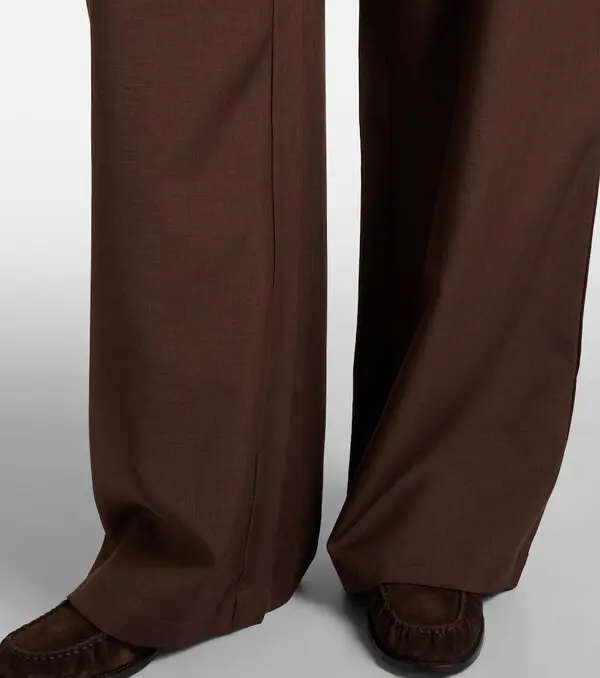 THE FRANKIE SHOP Baxter Wide-leg Trousers