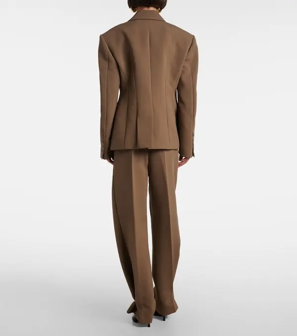 THE FRANKIE SHOP Doyer Blazer - Brown