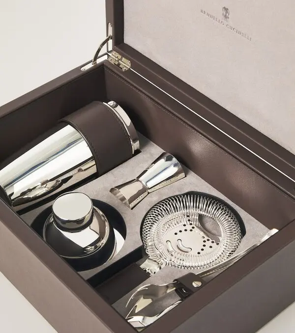 Brunello Cucinelli Steel Cocktail Set