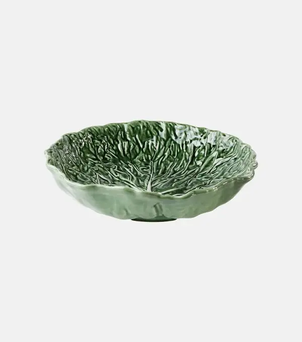 BORDALLO PINHEIRO Cabbage Earthenware Salad Bowl - Green