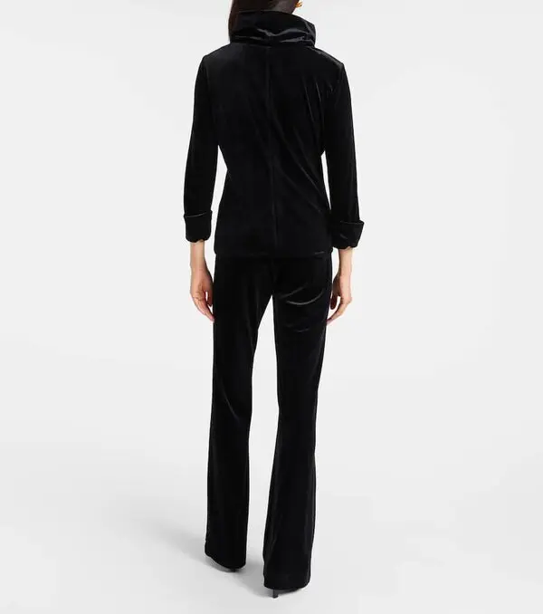 Dorothee Schumacher Velvet Turtleneck Top
