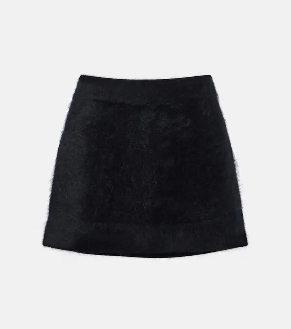 Dorothee Schumacher Wool-cashmere Blend Miniskirt - Black