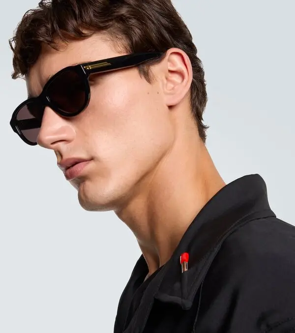 Bottega Veneta Round Frame Sunglasses