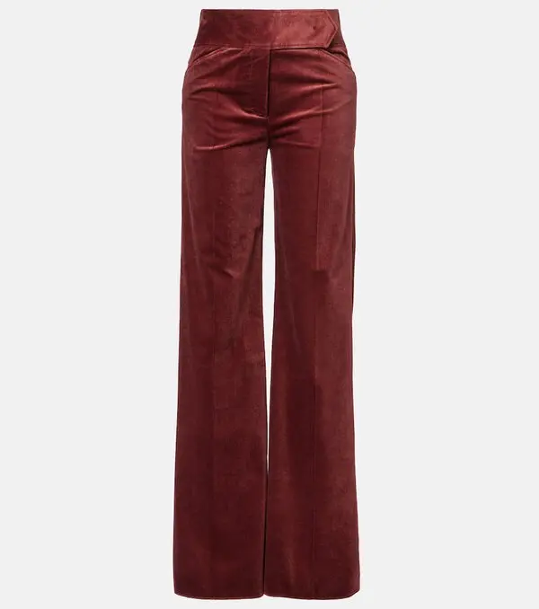 Dorothee Schumacher Twisted Structure Corduroy Flared Trousers