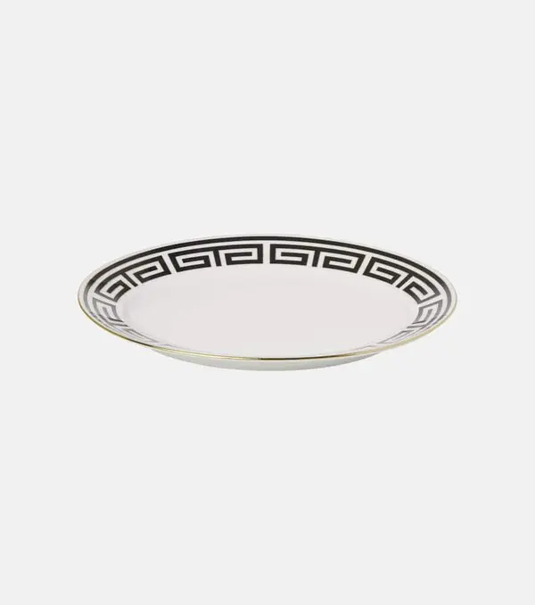 GINORI 1735 Labirinto Porcelain Platter - Black