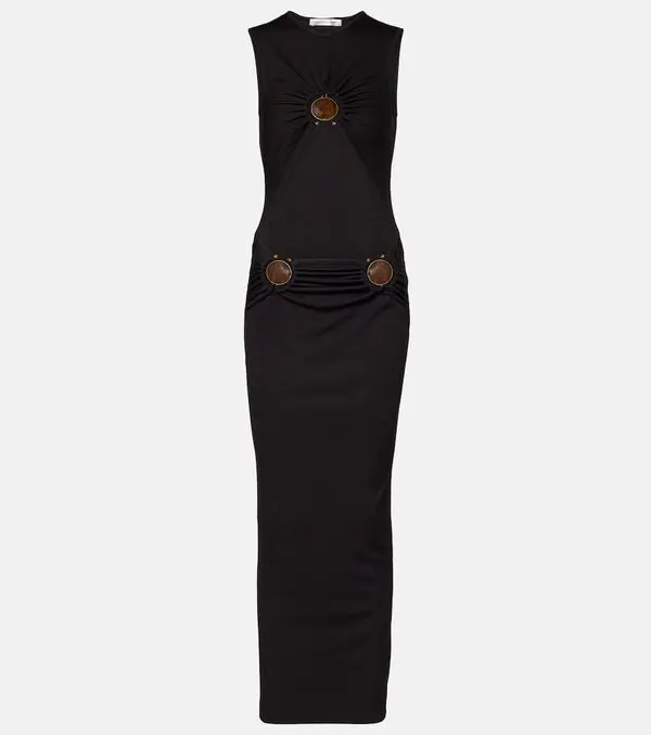 Christopher Esber Disconnect Embellished Maxi Dress