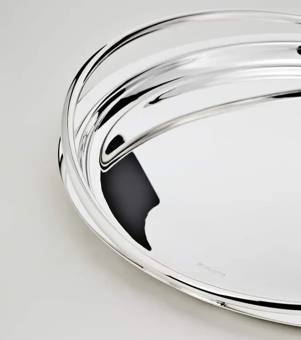 Christofle Vertigo -plated Tray Andrée Putman