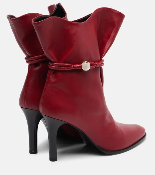 Isabel Marant Étoile Lolya 90 Ankle Boots - Red