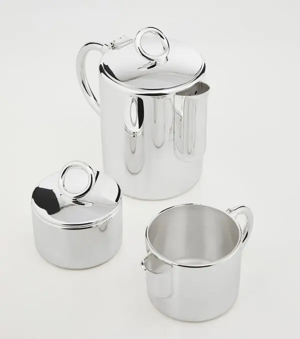 Christofle Vertigo -plated Teapot Andrée Putman