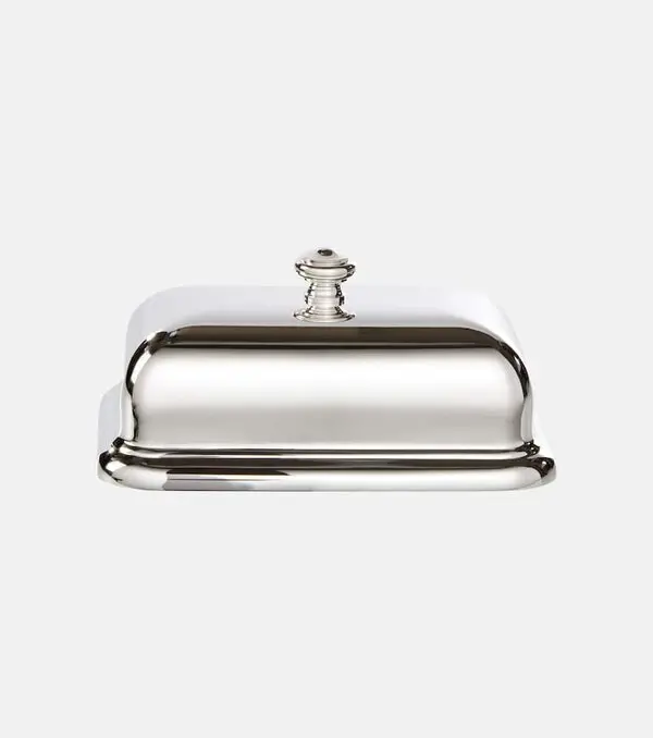 Christofle Albi Butter Dish - Silver