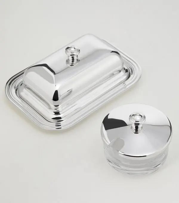 Christofle Albi Butter Dish