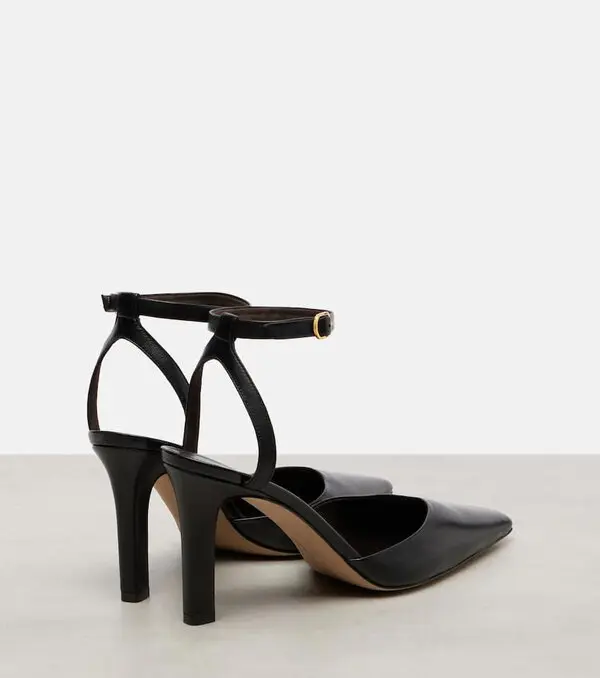 THE ROW Carla 80 Leather Sandals