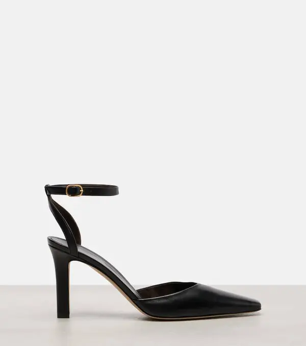 THE ROW Carla 80 Leather Sandals