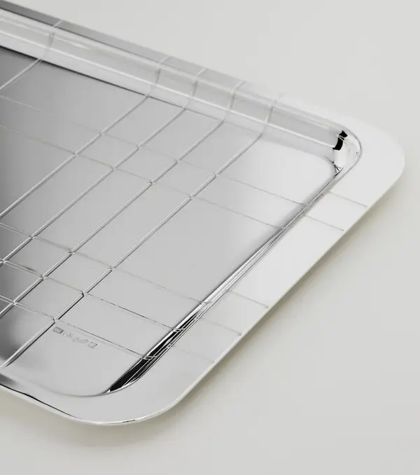 Christofle Graphik -plated Tray
