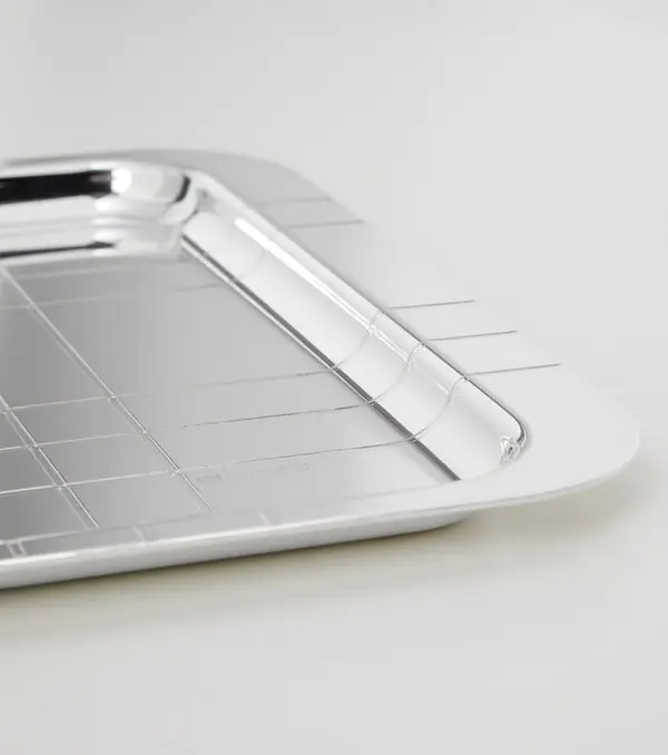 Christofle Graphik -plated Tray