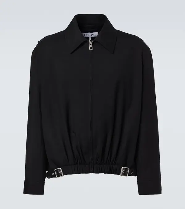 Loewe Belted Wool Blouson
