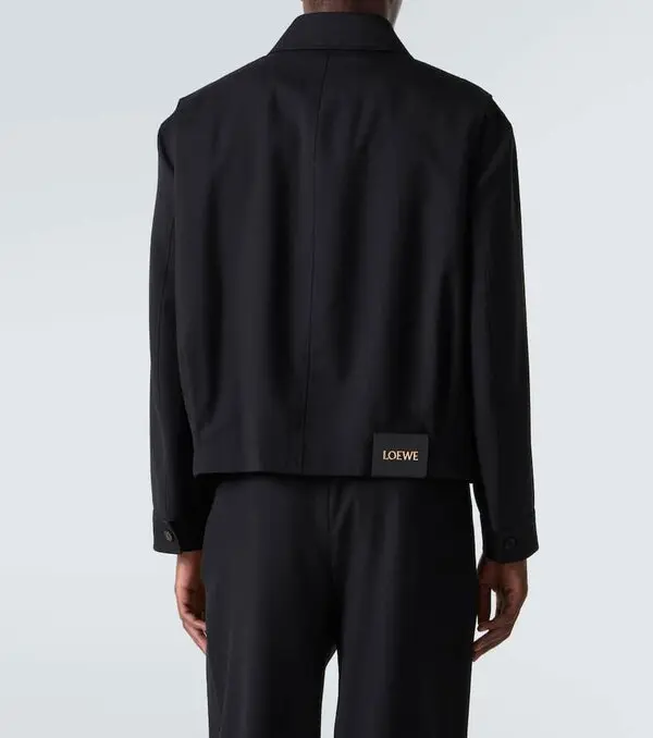 Loewe Belted Wool Blouson