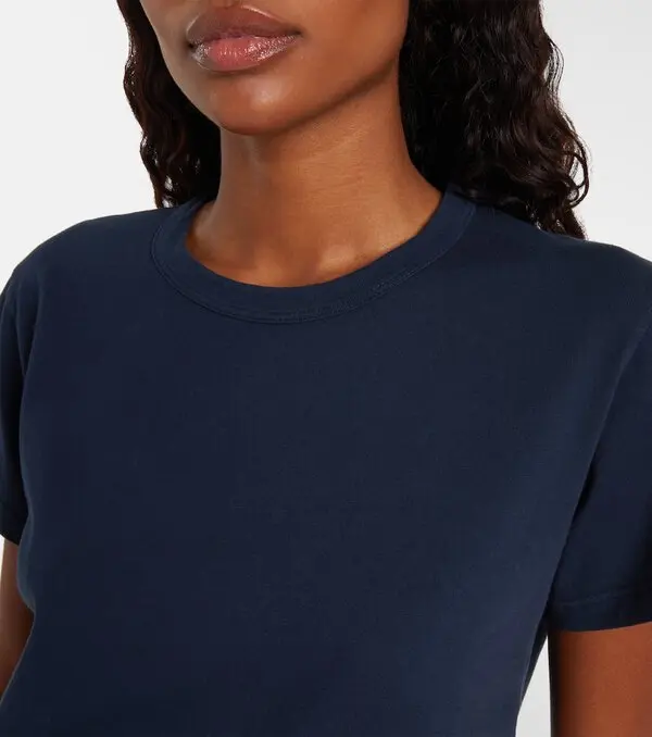LESET Margo Cotton Jersey T-shirt - Blue