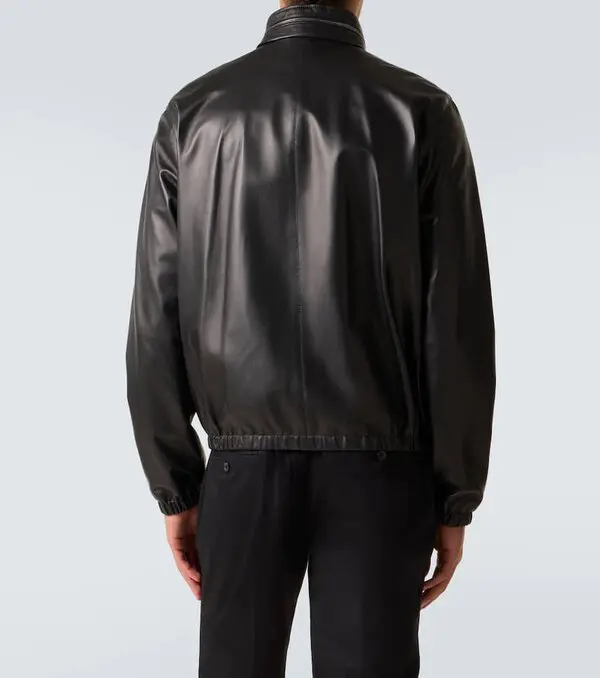 Giorgio Armani Leather Jacket