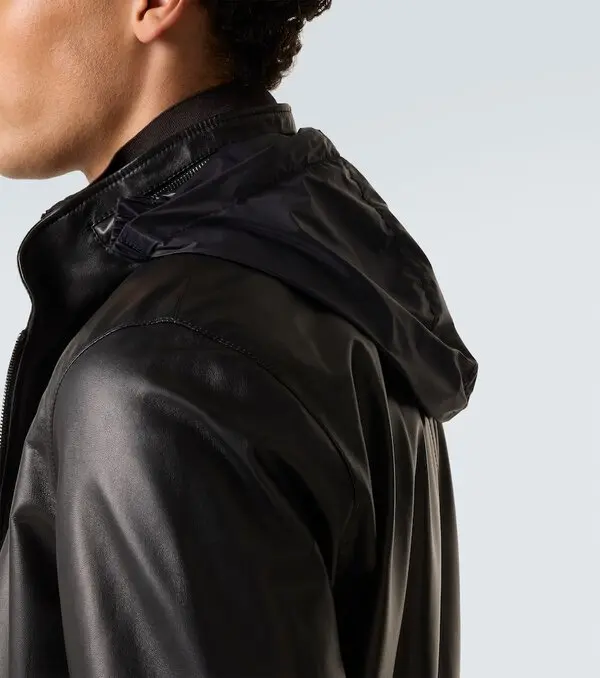 Giorgio Armani Leather Jacket