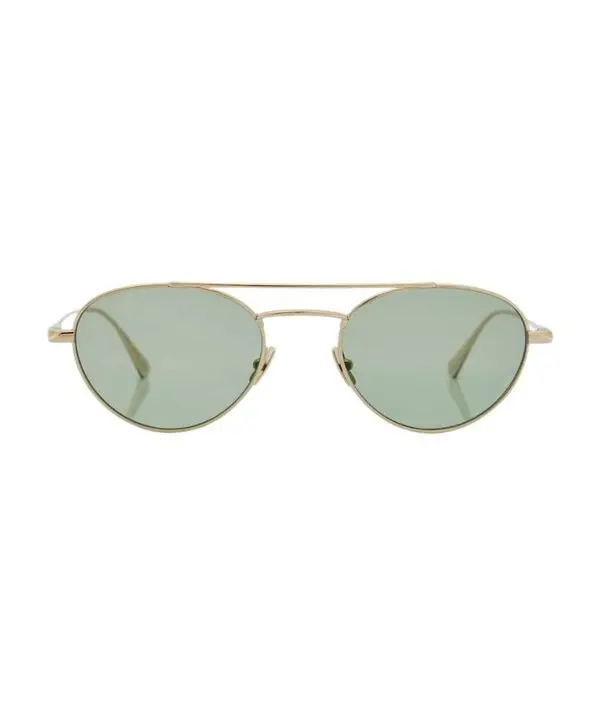 Saint Laurent Sl 97 Aviator Sunglasses - Gold