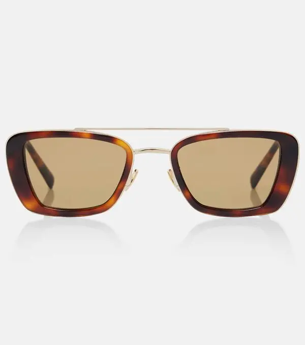 Saint Laurent Sl 825 Square Sunglasses - Brown