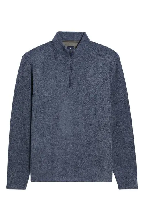Johnnie-o Fleece Half Zip Pullover - Navy