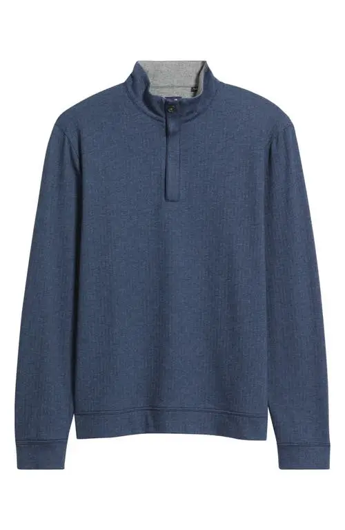 Johnnie-o Rubin Herringbone Quarter Zip