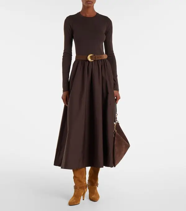 Polo Ralph Lauren Midi Dress - Brown