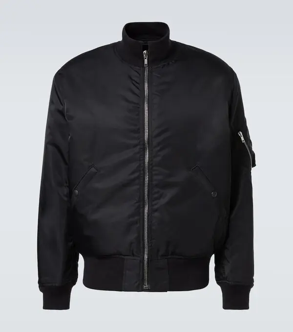 Rick Owens Logo Bomber Jacket