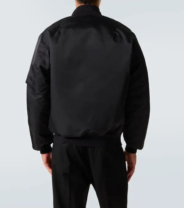 Rick Owens Logo Bomber Jacket