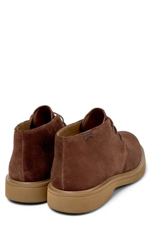 Camper Norman Ankle Boot - Medium Brown