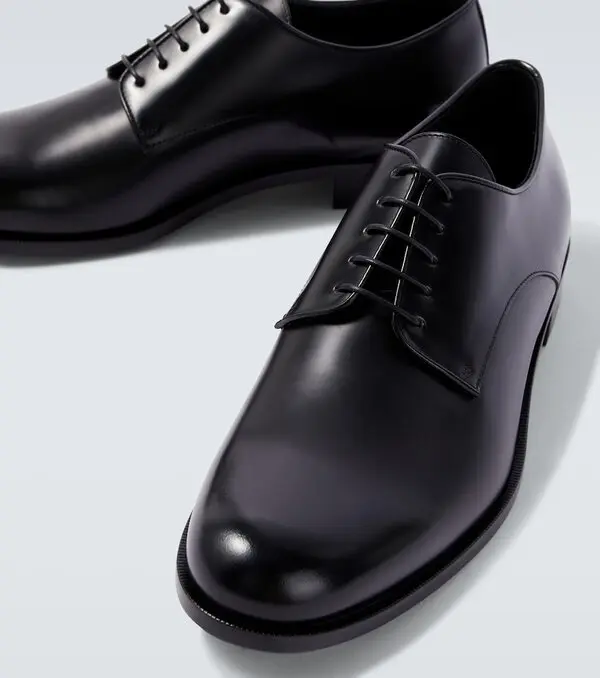 Giorgio Armani Leather Derby Shoes