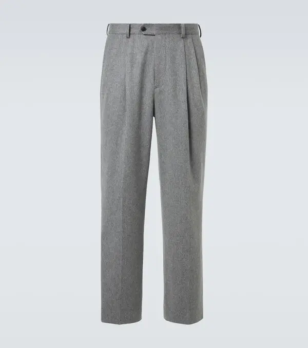 Auralee Cashmere Straight Pants