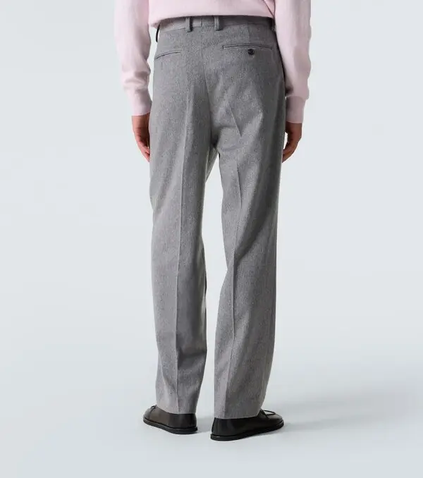 Auralee Cashmere Straight Pants