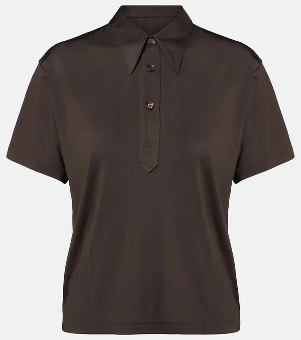MAISON MARGIELA Polo Shirt - Brown