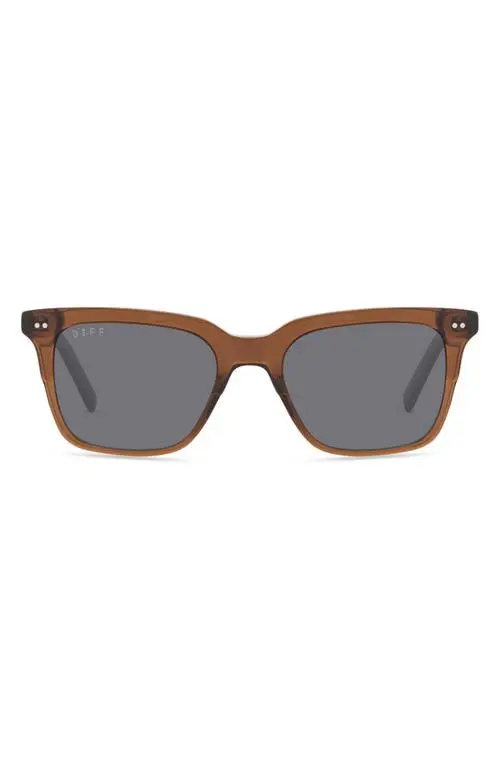 DIFF Billie Square Sunglasses - Whiskey Crystal