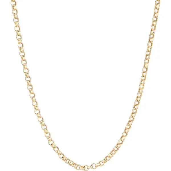 Adina Reyter Rolo Chain Necklace - Yellow