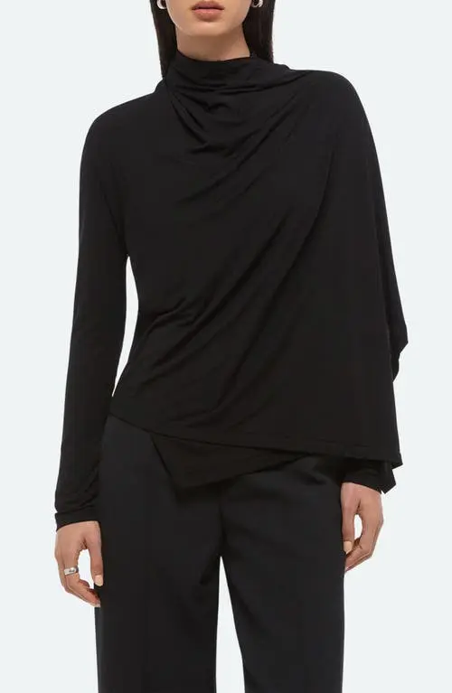Helmut Lang Turtleneck Scarf Top
