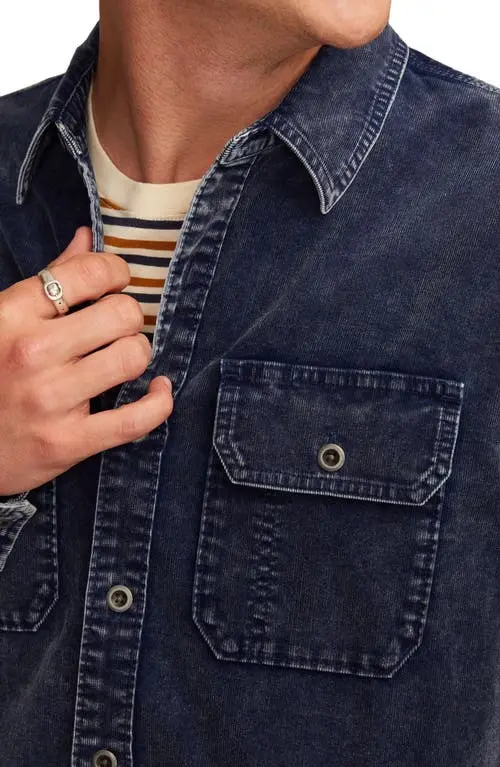 Lucky Brand Cotton Corduroy Button-up Shirt
