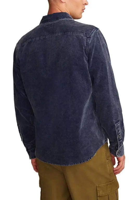 Lucky Brand Cotton Corduroy Button-up Shirt