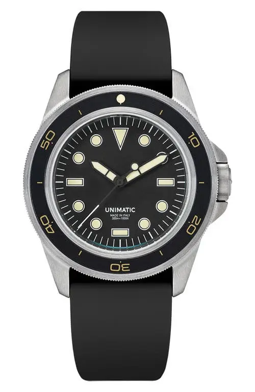 UNIMATIC Diving Heritage Diving Watch - Black
