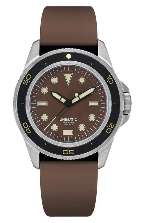 UNIMATIC Diving Heritage Diving Watch - Brown