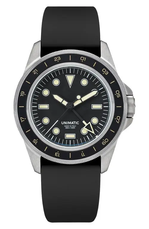 UNIMATIC Diving Heritage Diving Watch - Black
