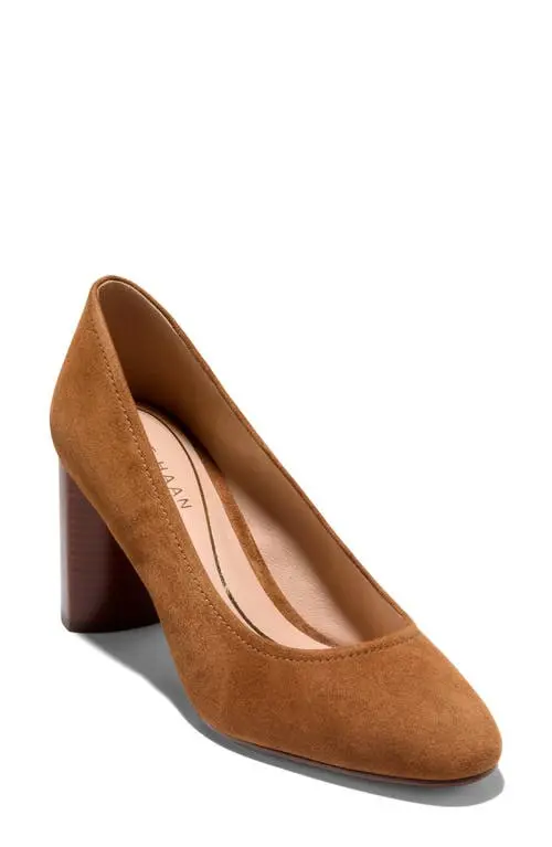 Cole Haan Nella Pump - Tobacco Suede