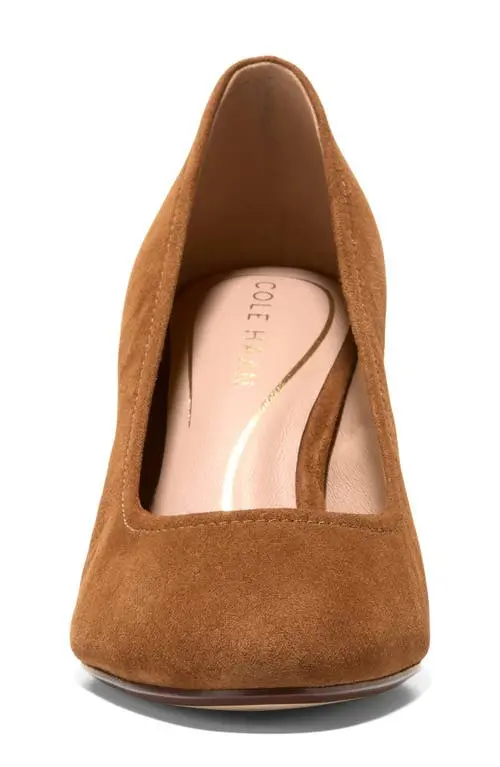 Cole Haan Nella Pump - Tobacco Suede
