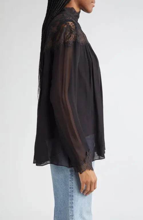 Zimmermann Hypnotic Lace Yoke Top